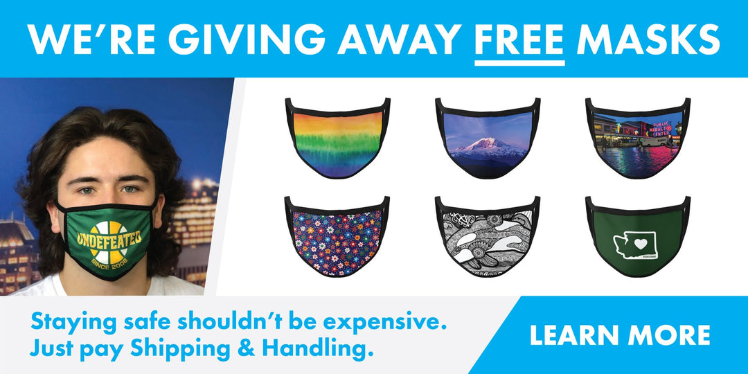 Free Seattle Masks and Face Coverings – Simply Seattle