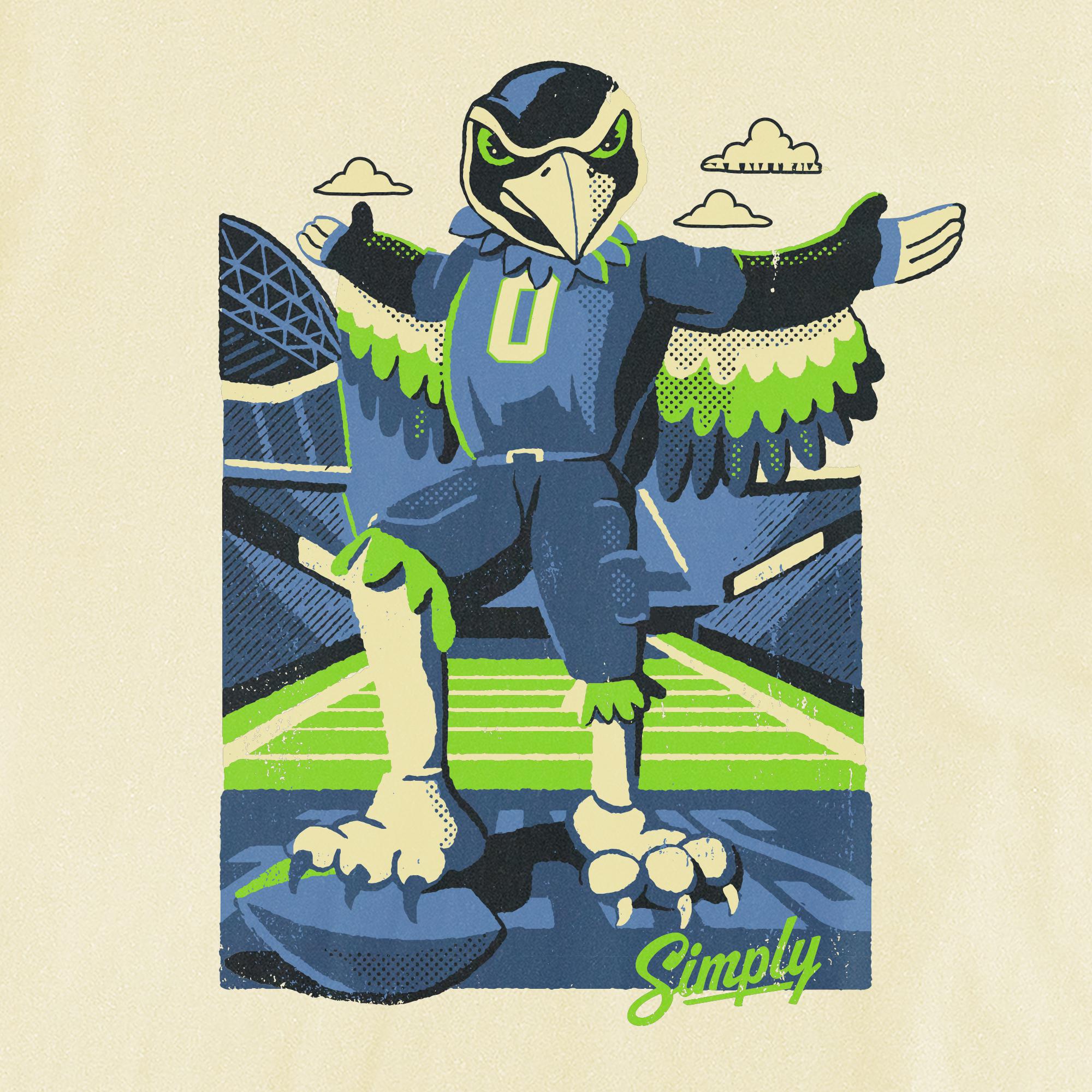 Seahawks T-Shirts – Simply Seattle