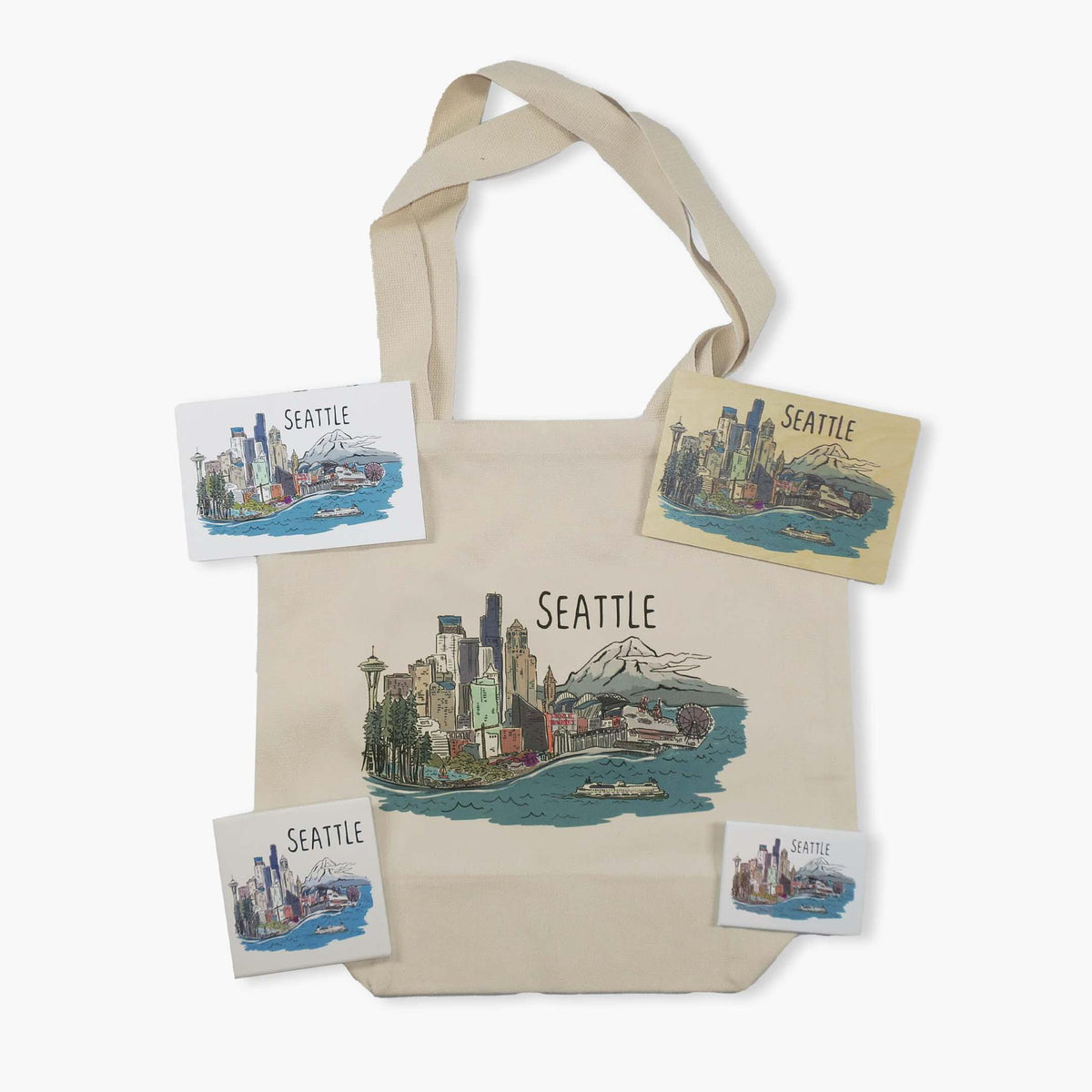 Seattle Cityscape Souvenir – Simply Seattle