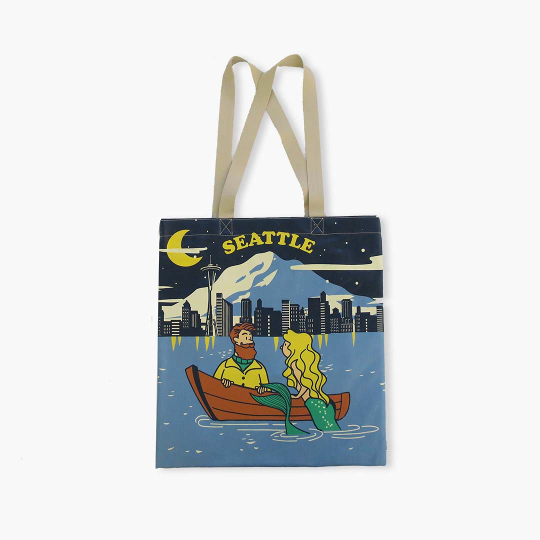 Chalo Seattle Mermaid Simple Tote – Simply Seattle