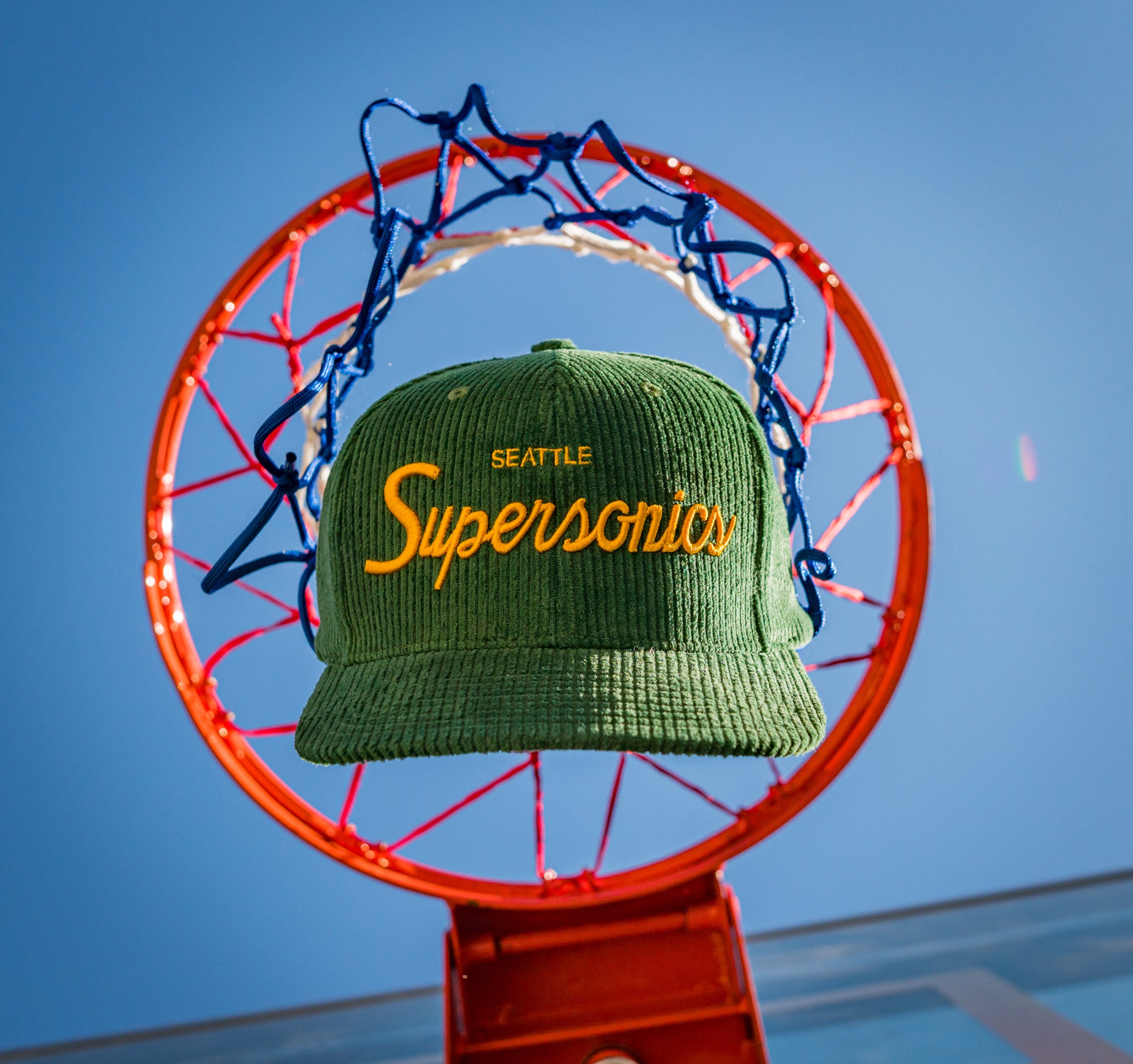 Seattle SuperSonics Green Script Corduroy Snapback – Simply Seattle
