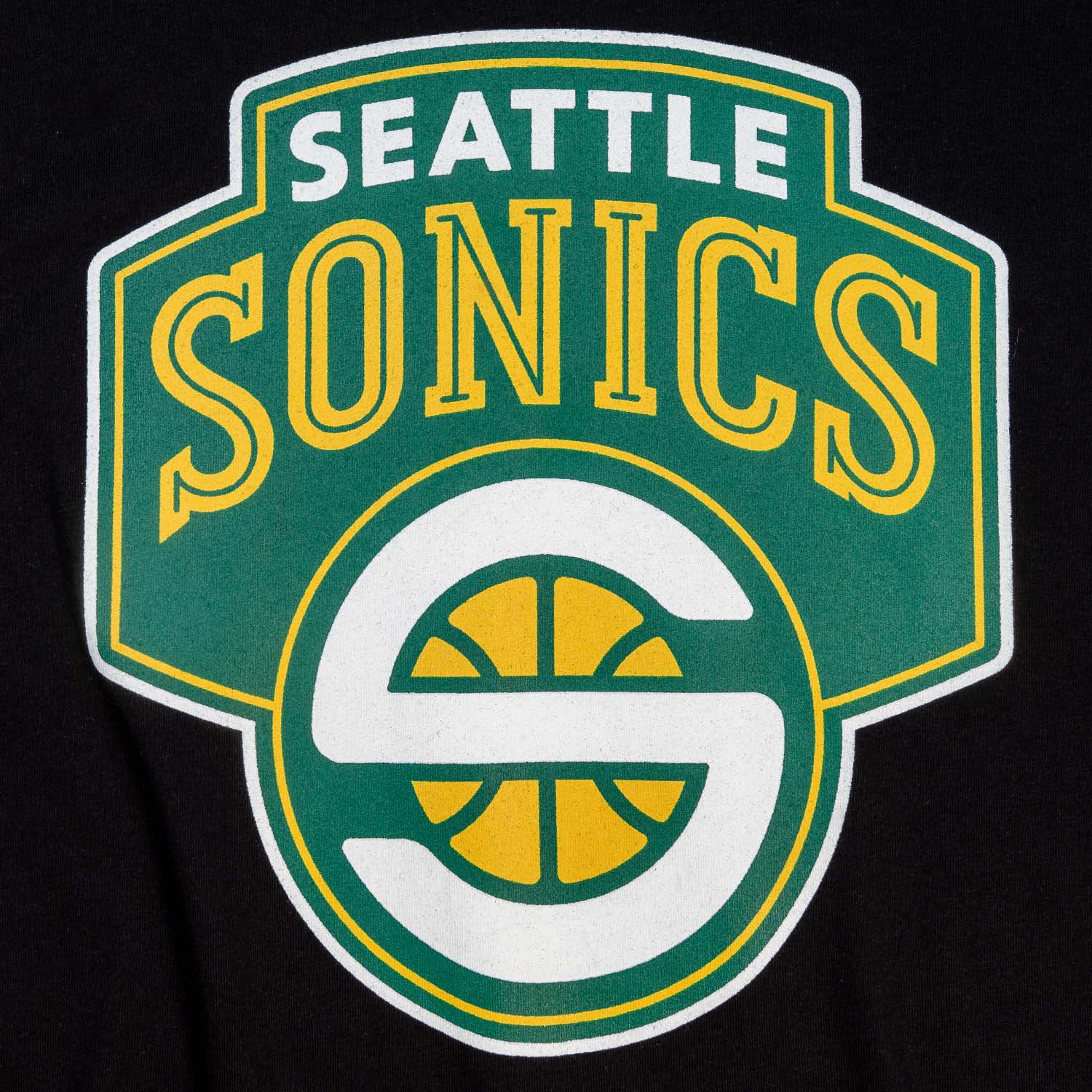 Seattle SuperSonics Black "S" Logo Premium T-Shirt – Simply Seattle