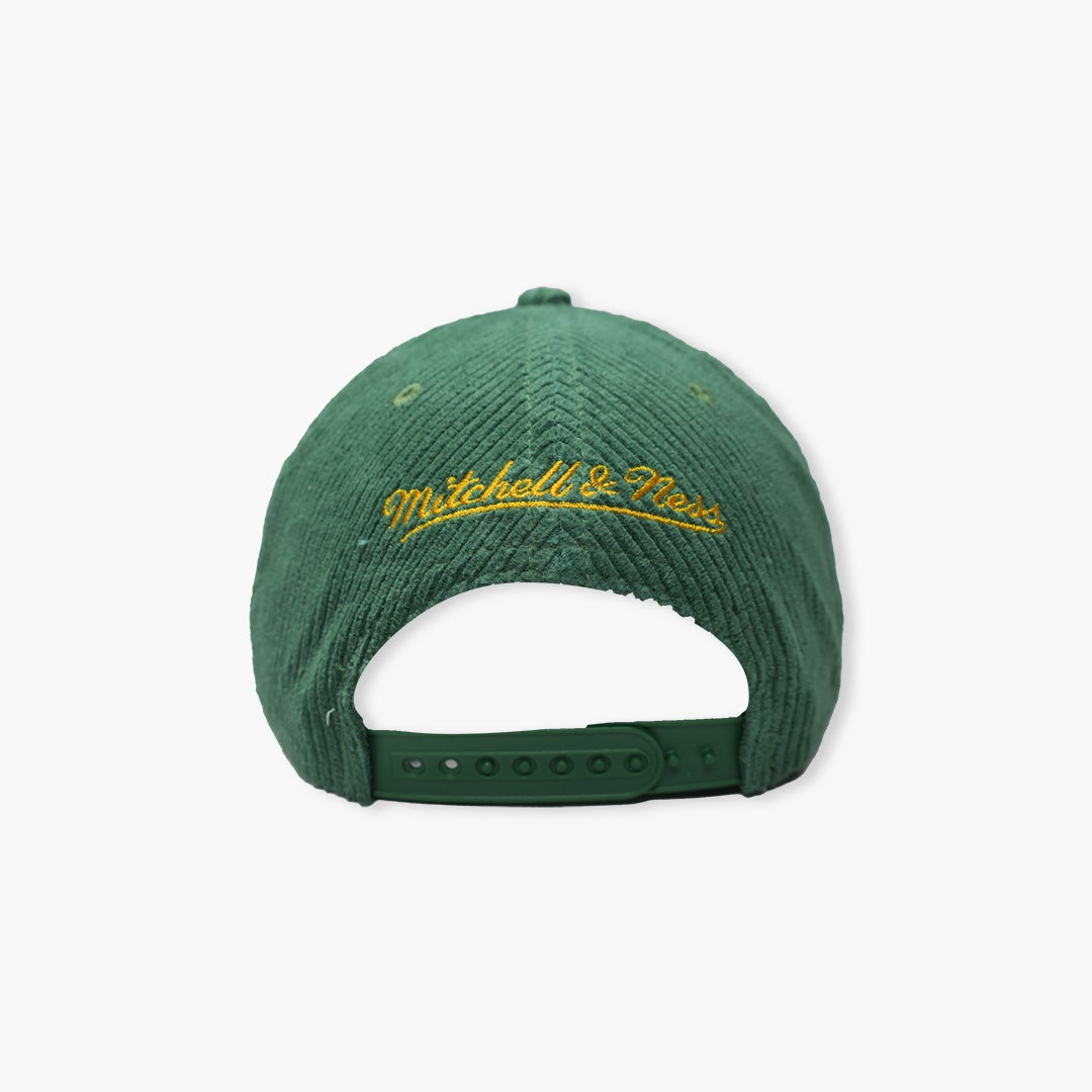 Seattle SuperSonics Green Script Corduroy Snapback – Simply Seattle